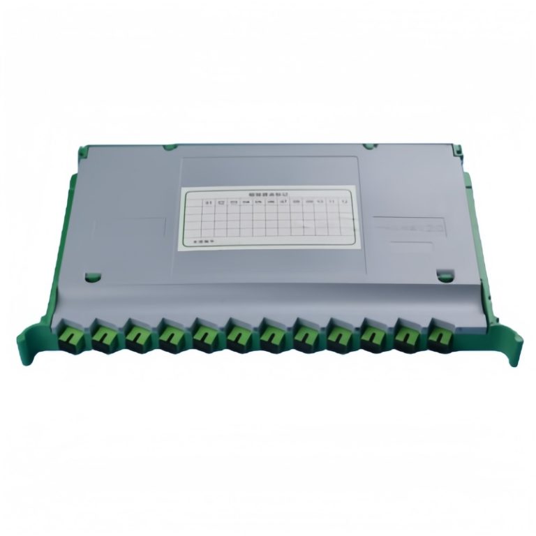 Fiber Optic Splice Tray SC/APC-12 Core for FTTH Networks